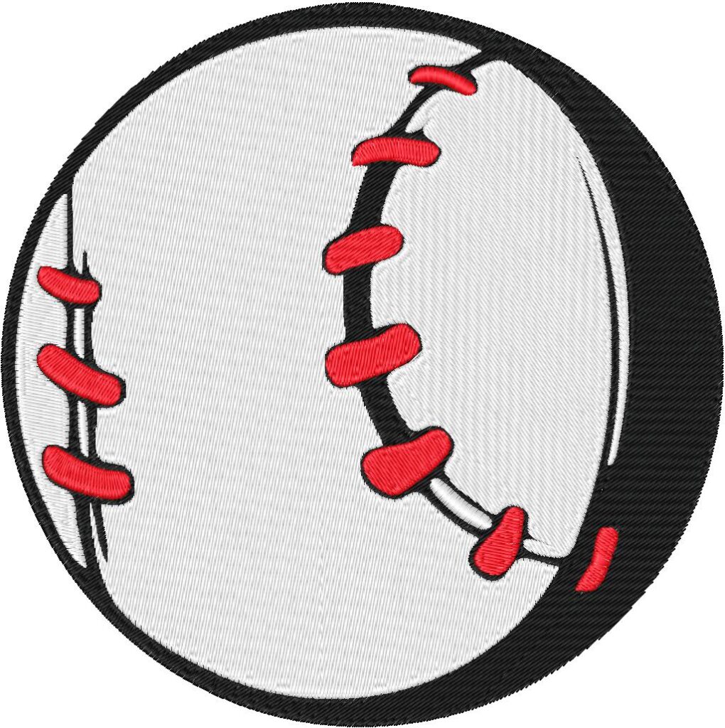 Baseball Design, 7 sizes, Machine Embroidery Design, Baseball shapes ...